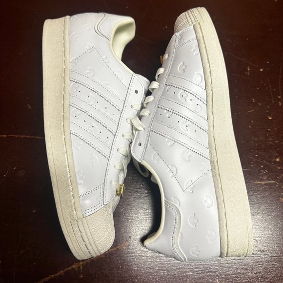 adidas | Shoes | Adidas Mens White Gold Originals Superstar Gy025 ...